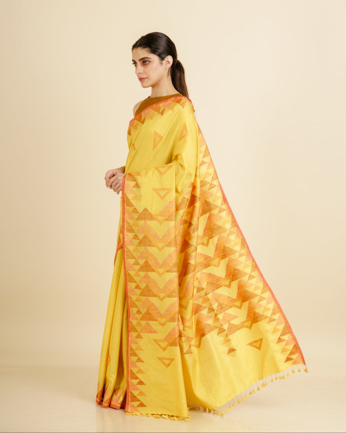 Multiple Triangle Saree